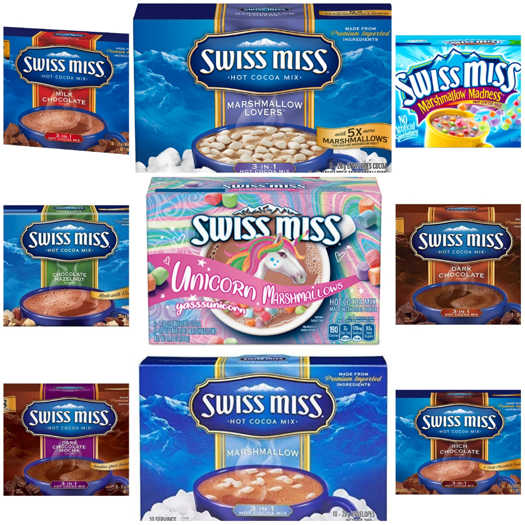 Swiss Miss Instant Hot Cocoa Mix [ Unicorn Marshmallows / Chocolate ...