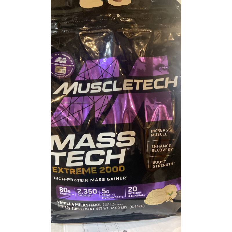 Muscletech Masstech extreme 12lbs ( mass-tech ) | Shopee Malaysia