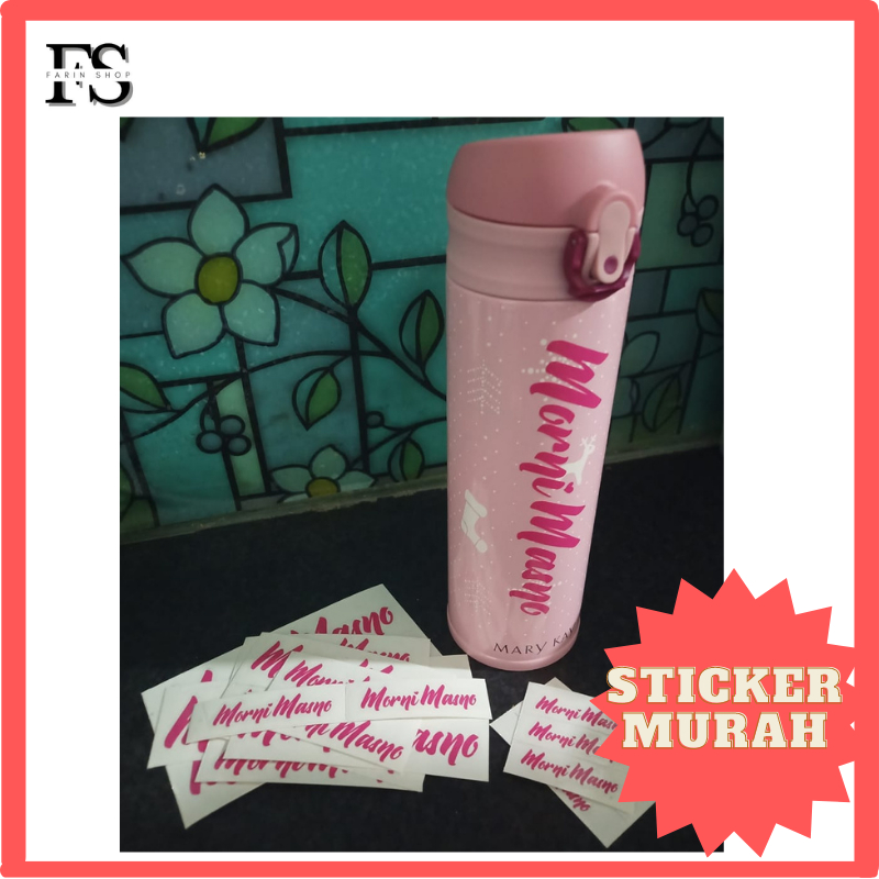 Sticker Kalis Air 💥custom sticker 💥high kualiti | Shopee Malaysia