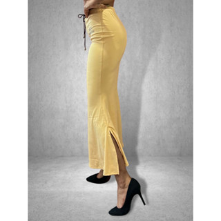 Beige Stretchable Mermaid Saree Shapewear / Petticoat / Inner Skirt ...