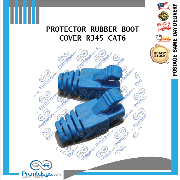 [READY STOCK] CAT6 Cable Protector Rubber Boot RJ45 Cover | Shopee Malaysia