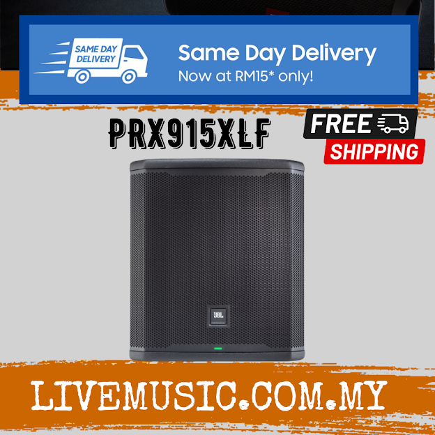 JBL PRX915XLF 15-inch Powered Subwoofer ( PRX 915XLF / PRX-915XLF ...