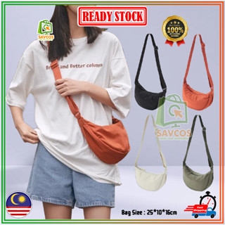 5 COLOUR Crossbody Bag Women Harajuku Canvas Bag Student Shoulder Beg ...