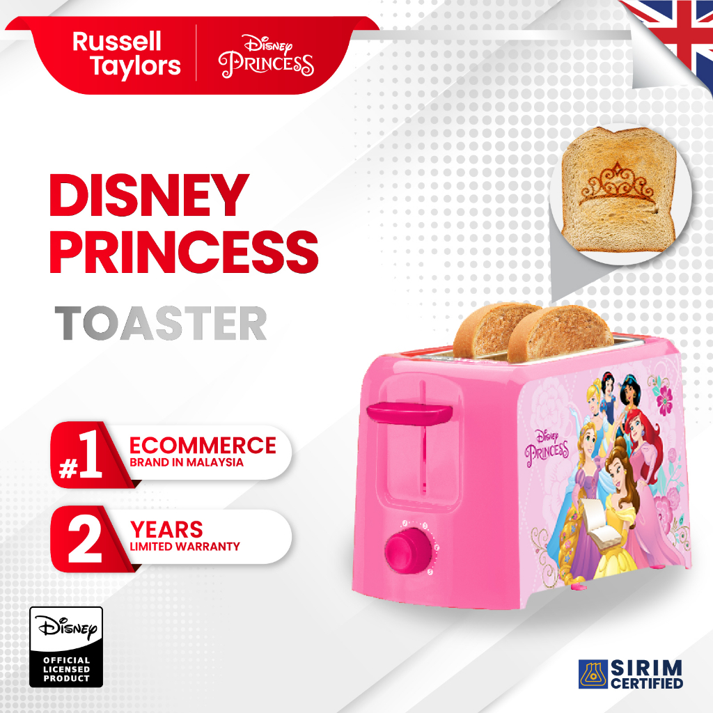 Russell Taylors x Disney Princess Bread Toaster D3-P | Shopee Malaysia