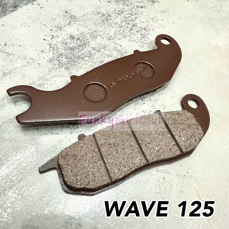 W125 FRONT BRAKE PAD DISC HONDA WAVE 125 WAVE125 PAD BREK | Shopee Malaysia