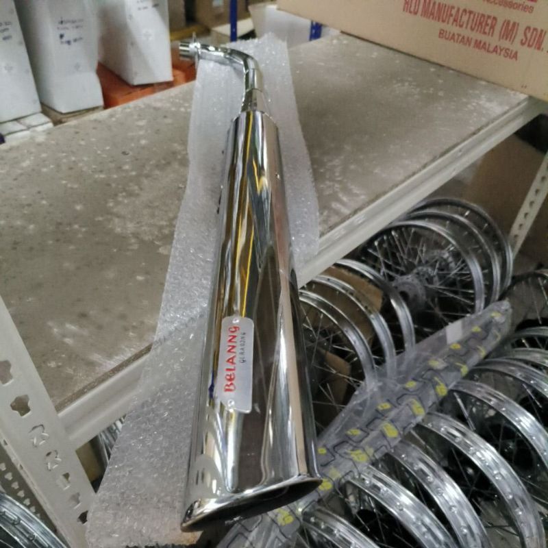EX5 DREAM/C70/GBO-J/FAME OP BELANG RACING EXHAUST PIPE | Shopee Malaysia