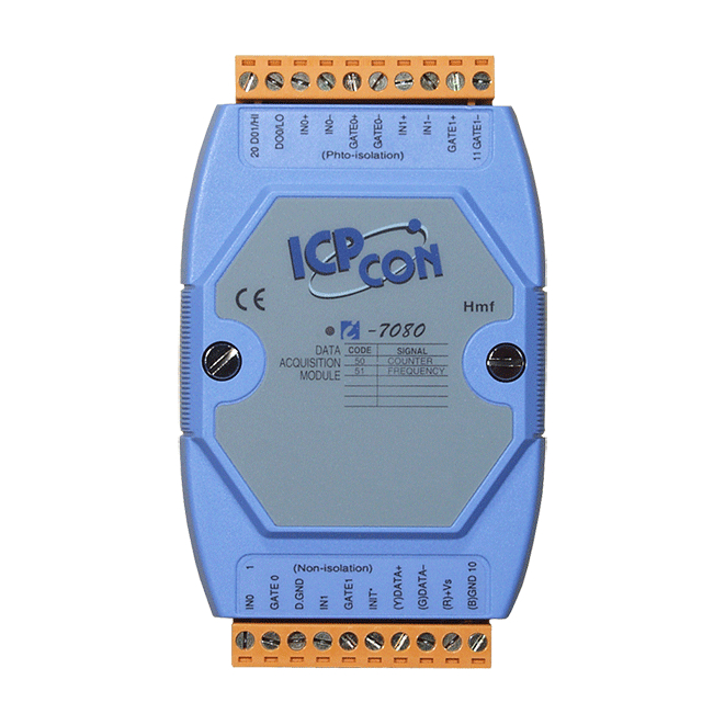 ICPDAS I-7080 2-ch Counter/Frequency Input Module | Shopee Malaysia