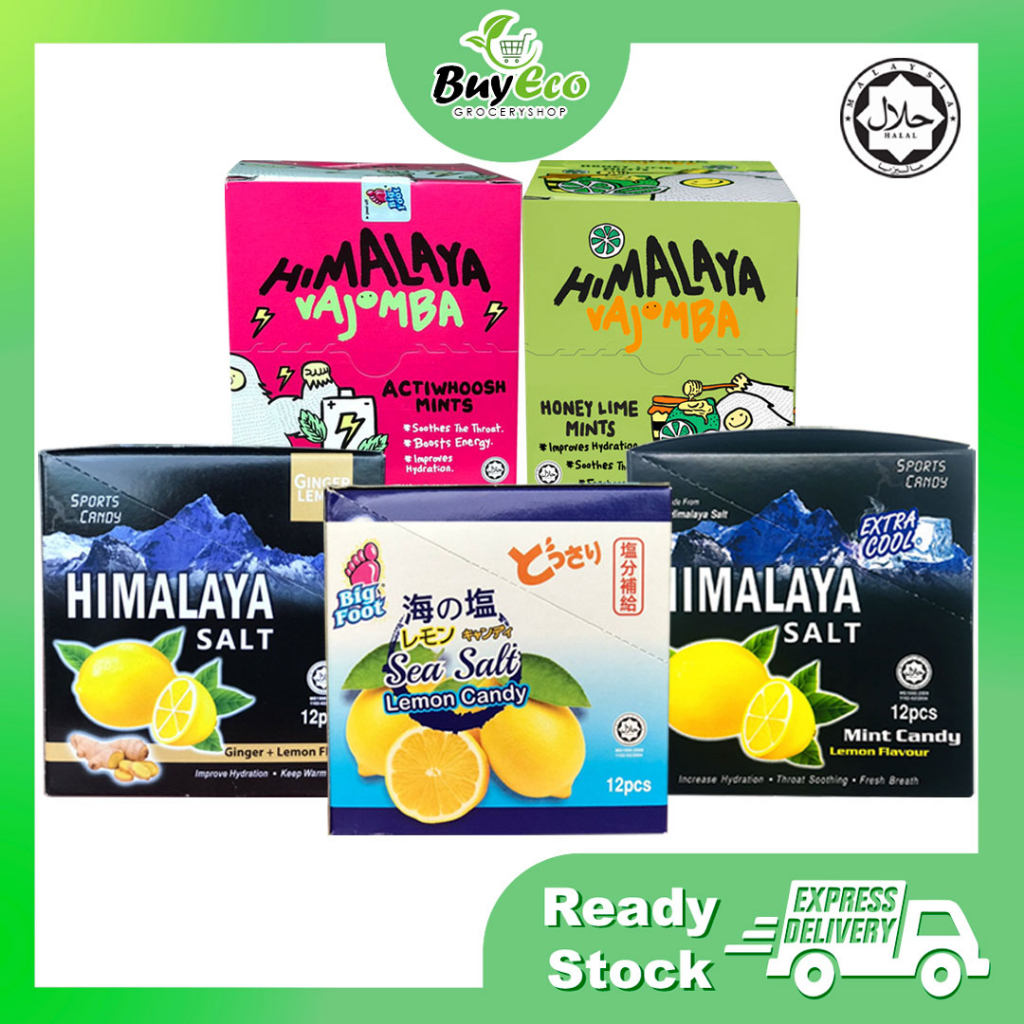 Himalaya Candy (12 Packs x15g) Lemon Candy Salt Candy Sweet Gula-Gula ...