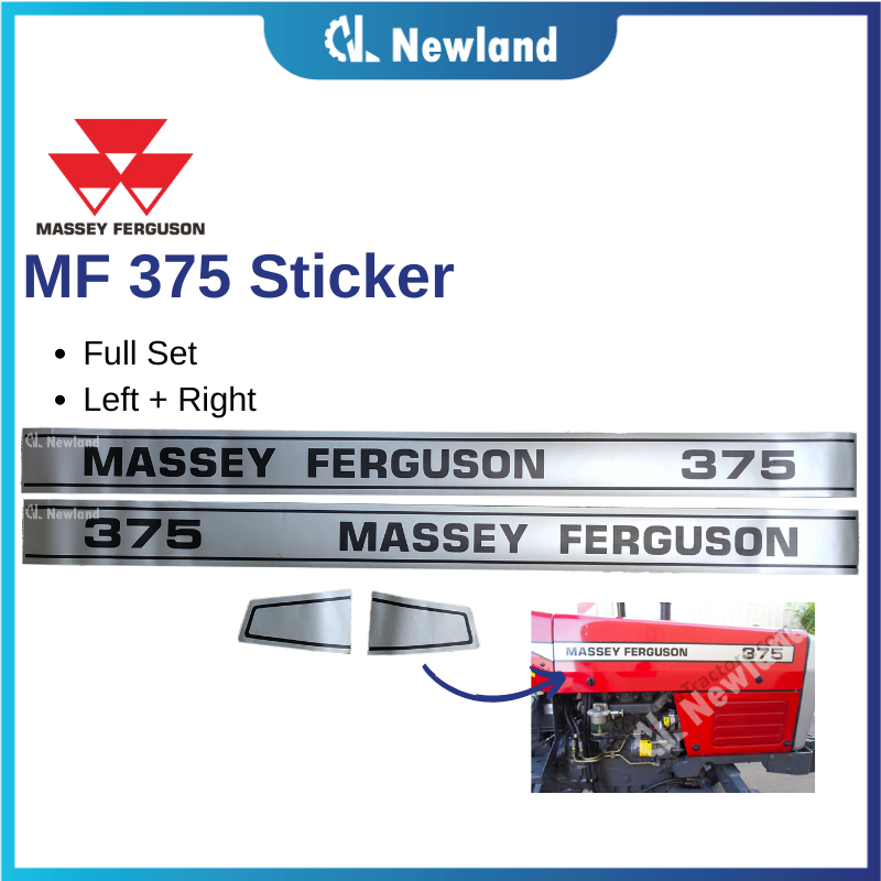 MF375 Sticker Set/ Massey Ferguson Sticker | Shopee Malaysia