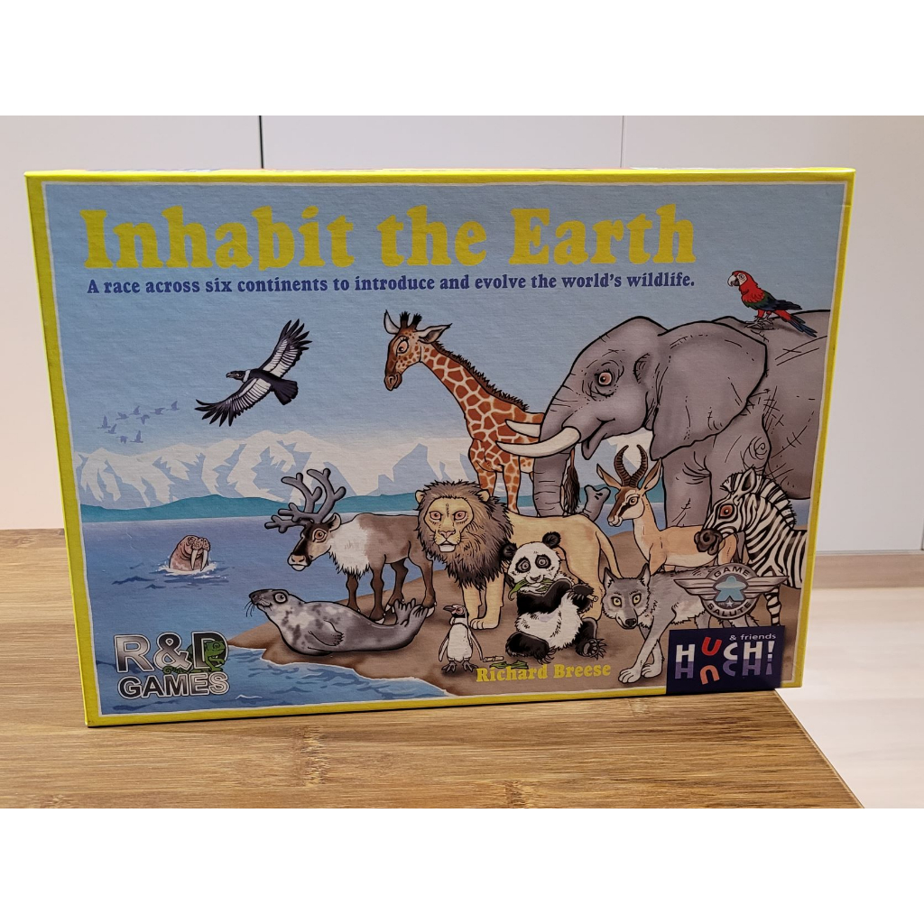 Inhabit the Earth Board Game NOT FAKE (Used) | Shopee Malaysia