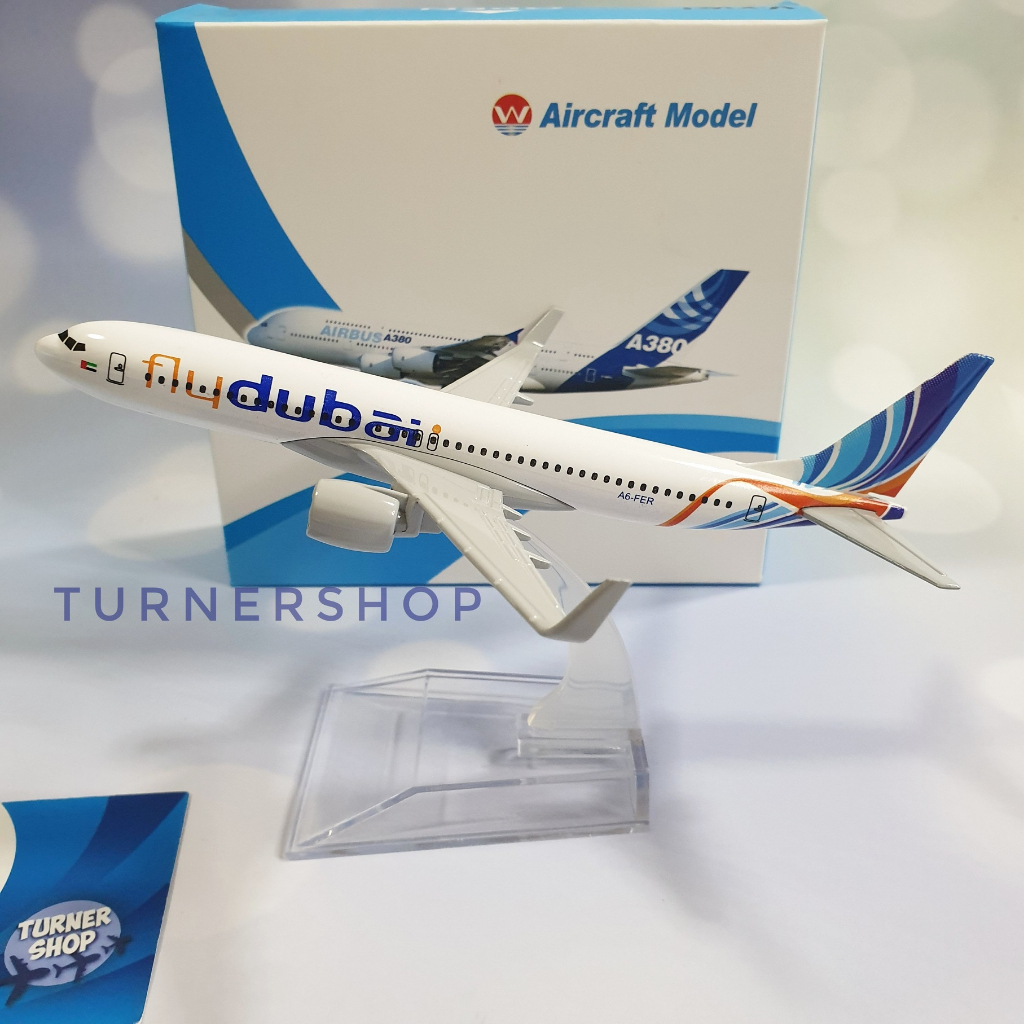 Emirates Airlines B777 FLYDUBAI BOEING 737-800 Aircraft Model 16cm Die ...