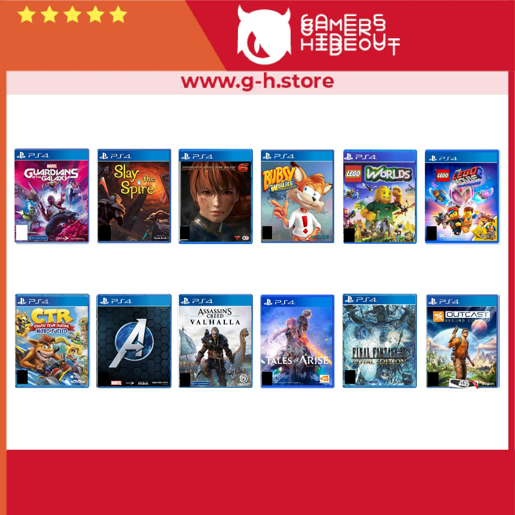 PS4 Used Game Second Hand (Preloved) Listing 5 | Marvel's/LEGO Worlds ...