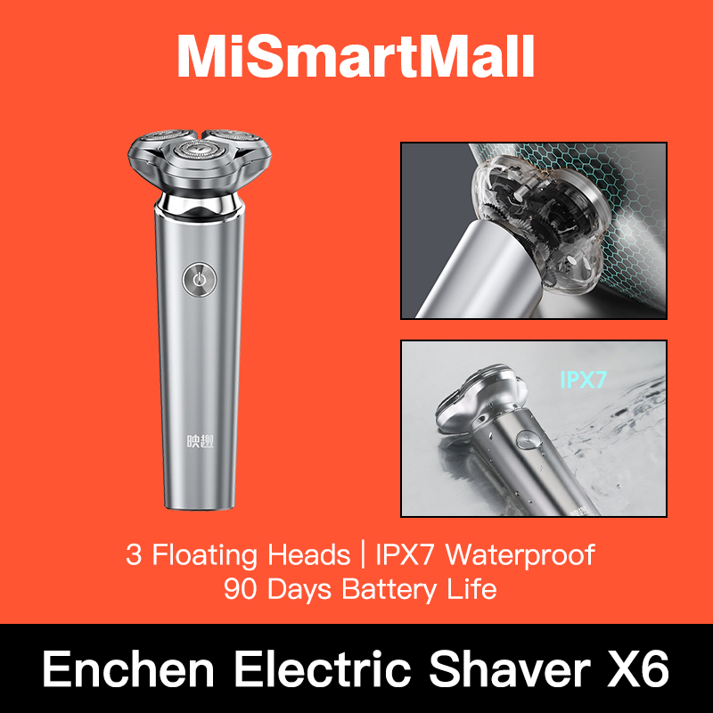 [Wet&Dry] Enchen Electric Shaver X6 X7 3D Floating Shaver Man Magnetic ...