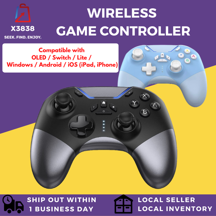 Wireless Game Controller Nintendo Switch / OLED / Lite / Windows / iOS ...