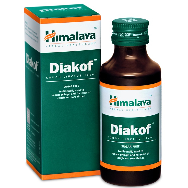 Himalaya Diakof Cough Linctus ( No Added Sugar ) 100ml | Shopee Malaysia