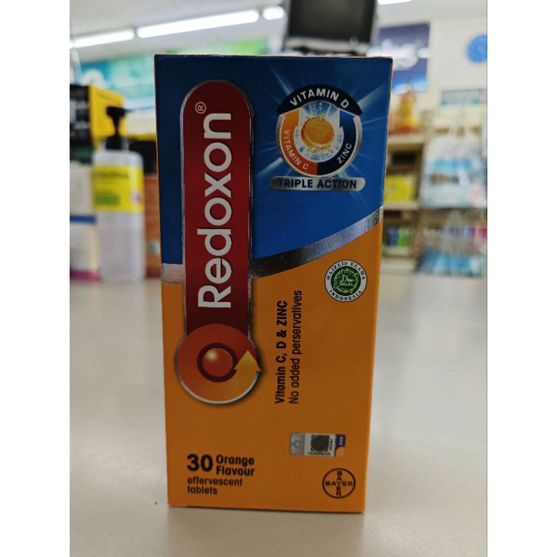 Redoxon Triple Action Vitamin C and Vitamin D Plus Zinc 30s (expiry ...