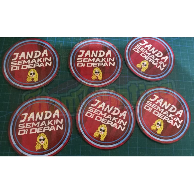 JANDA semakin didepan (Stiker Print Harga Untuk 3 PCS) | Shopee Malaysia