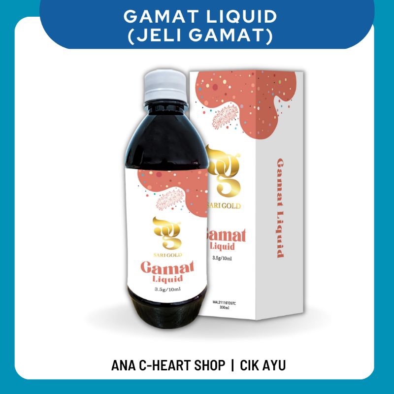 GAMAT LIQUID SARI GOLD 350ml - TEKNOLOGI DIPERBAHARU UNTUK ...