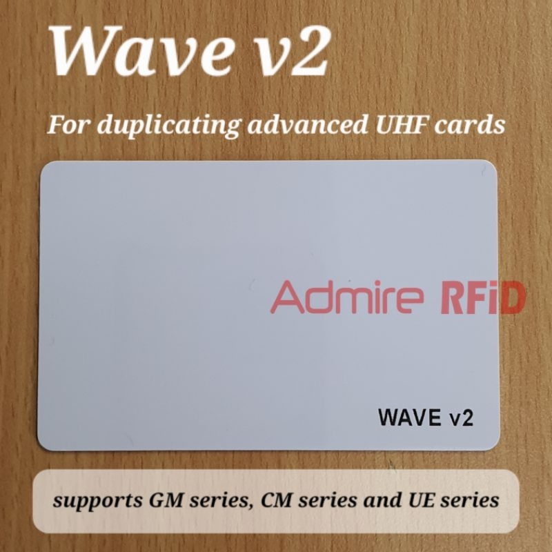 Wave v2 blank card to duplicate advance UHF long range access cards ...