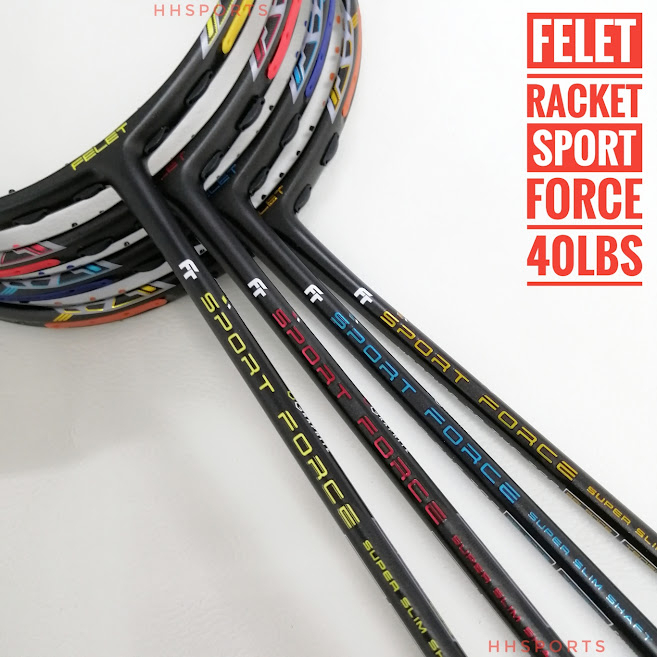 FELET Racket SPORT FORCE ( POWER/SMASH ) 40LBS | Shopee Malaysia