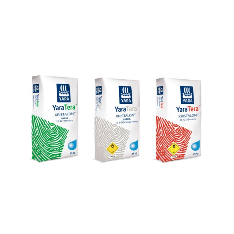 YaraTera KRISTALON 15-5-30 WHITE LABEL 1KG / Baja Larut Air untuk Bunga ...