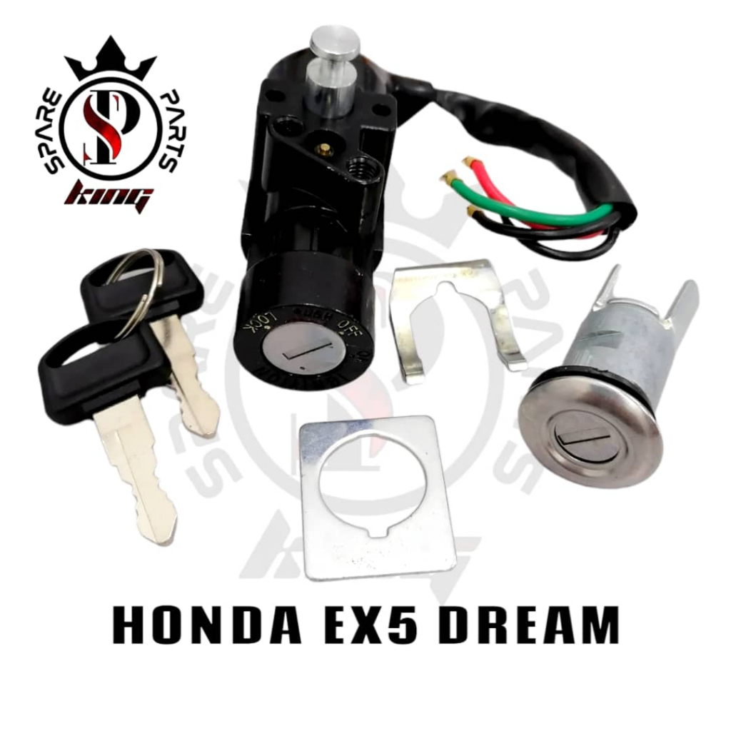 HONDA EX5 DREAM MAIN SWITCH SET MAIN SUIS KUNCI SET SUIS LOCK SET ...