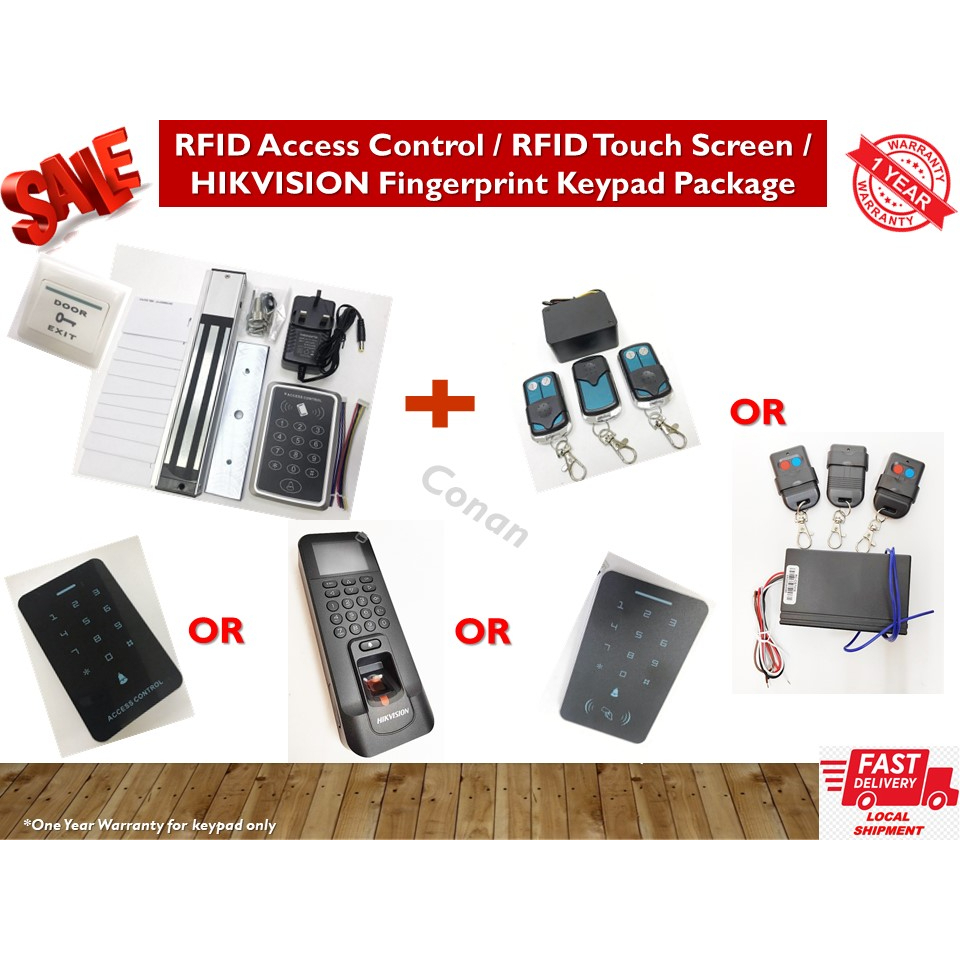Door Access System RFID Access Control Keypad / RFID Touch Screen ...
