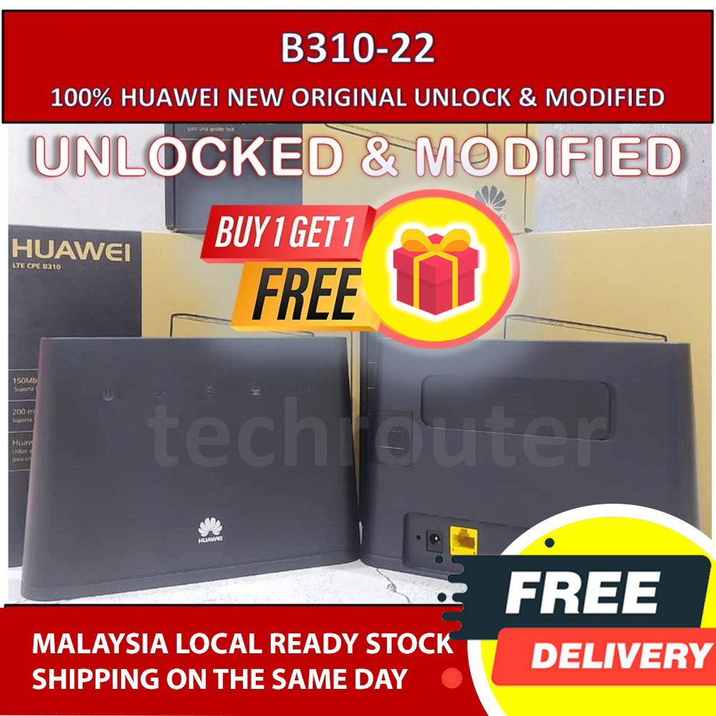 MODDED UNLOCKED| HUAWEI B310 B310-22 B310-852 B310s-22 B315 B315-22 B315s-22 4G LTE PLUG & PLAY ...