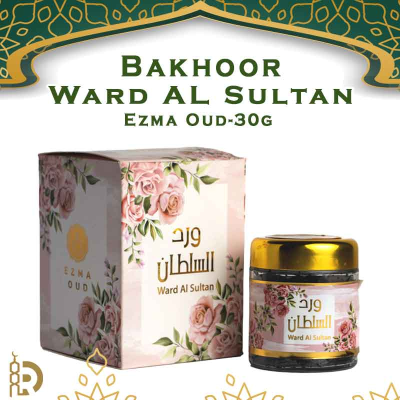 Ward AL Sultan Bakhoor Bukhoor Ezma Oud Al Rawdah 30 gram | Shopee Malaysia