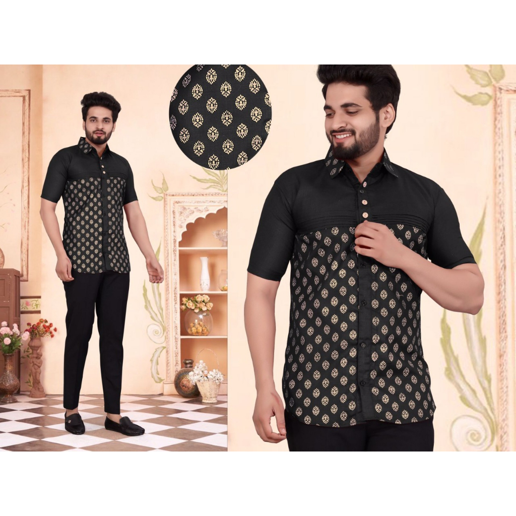 New Ready To Wear Rubi Cotton With Foil Print With Beautiful Pattern ...