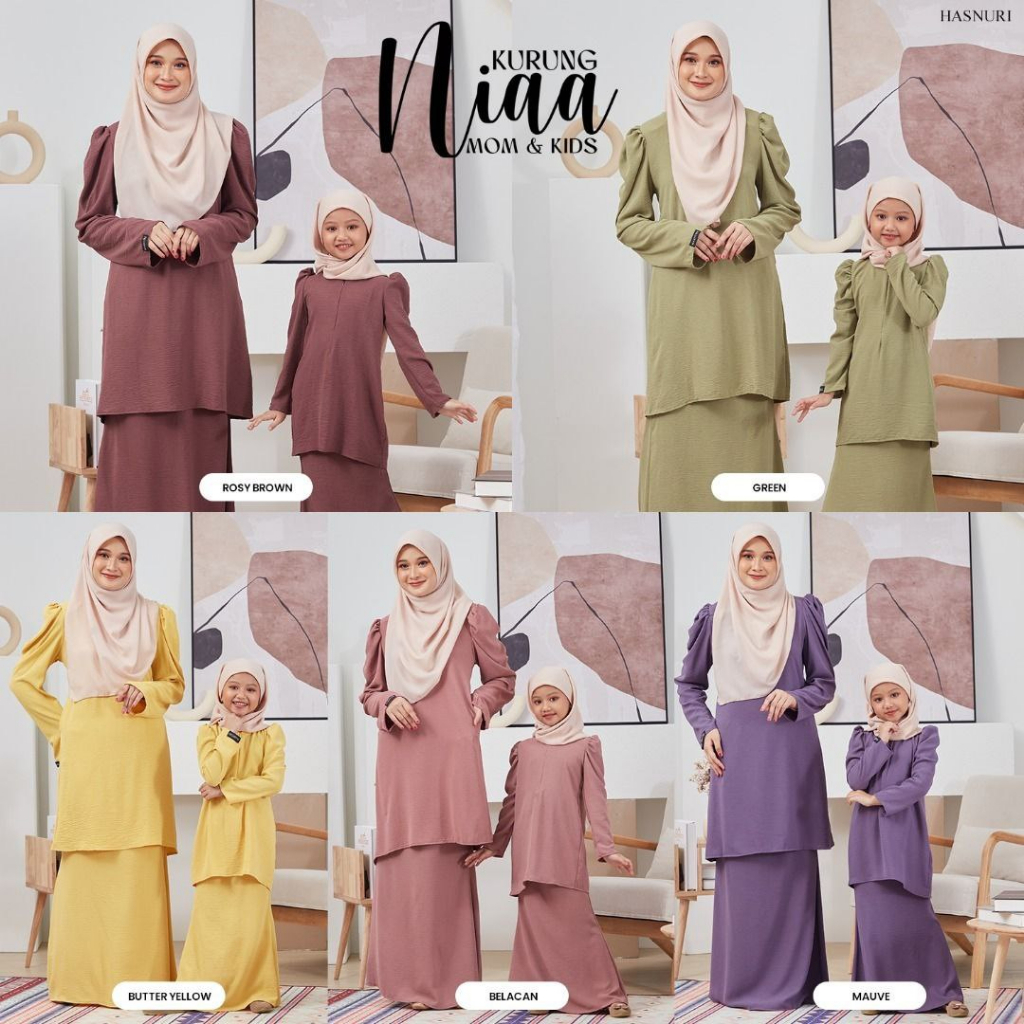 HASNURI NIA KURUNG MODEN IRONLESS SEDONDON IBU DAN ANAK NURSING AND ...