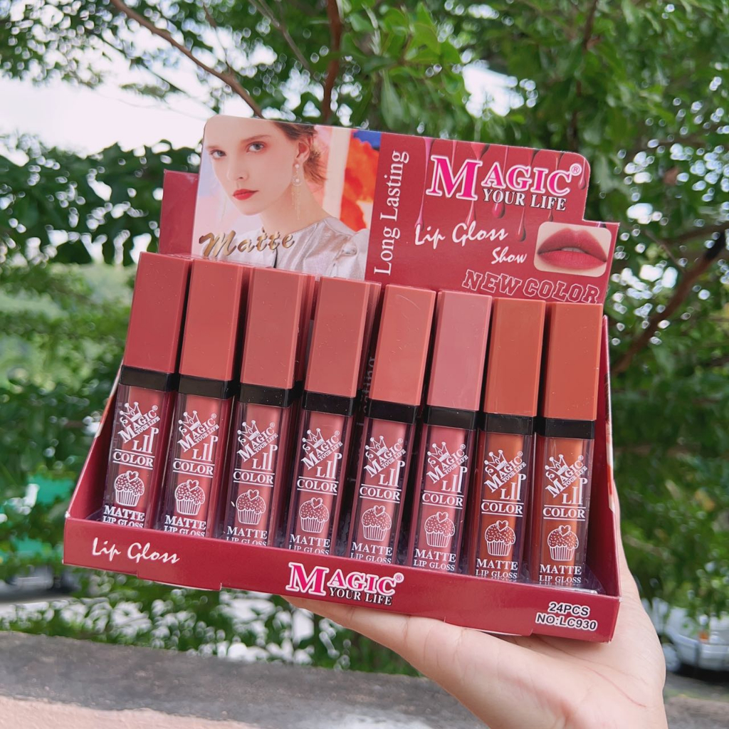 Magic Your Life New Color Lip Gloss [ 24pcs ] | Shopee Malaysia