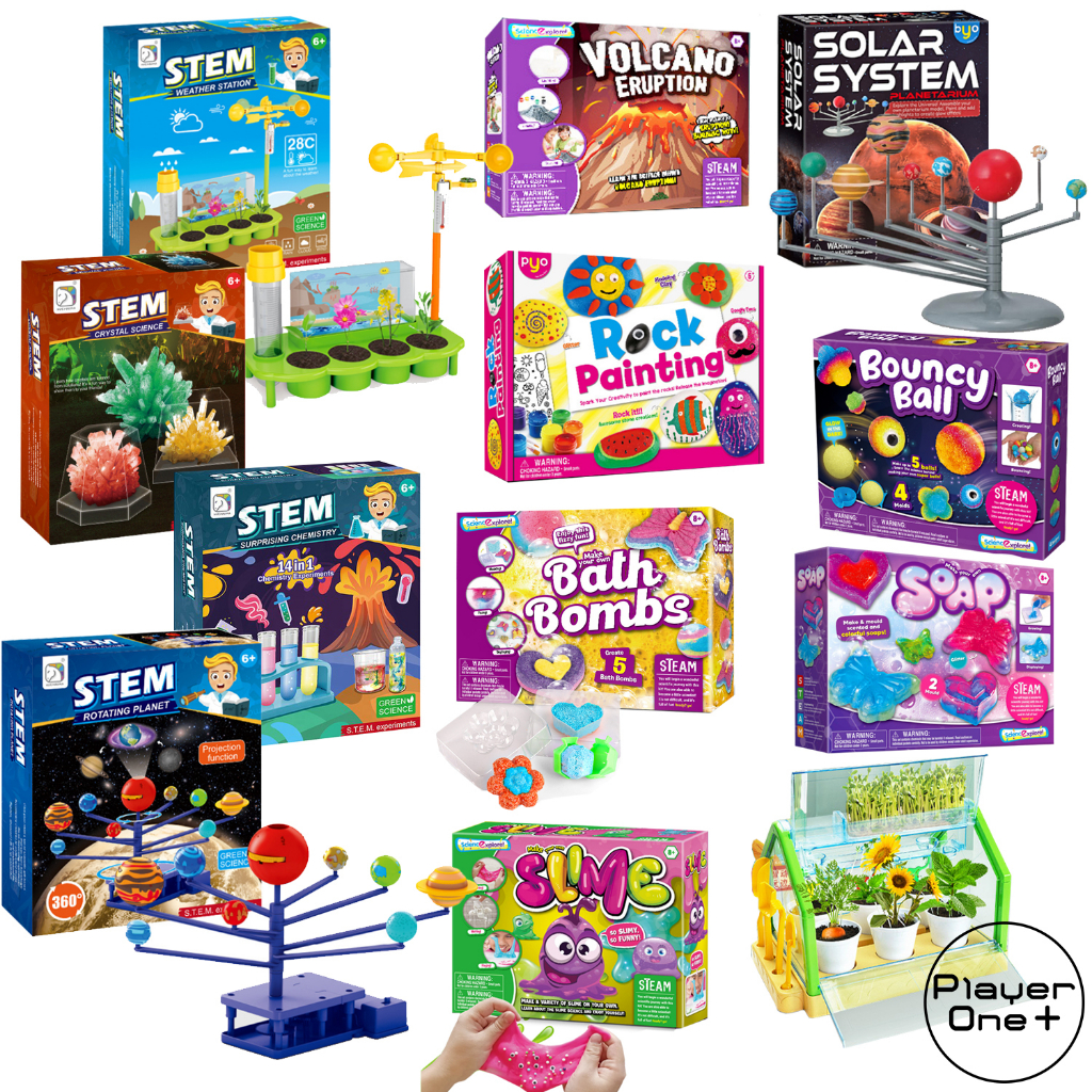 STEM Games Fun Educational Toys For Kids Experiment Science Kit Rock ...