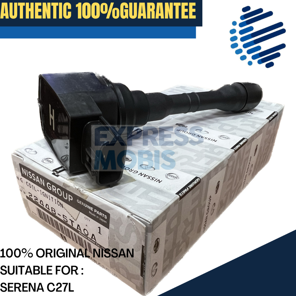100% ORIGINAL NISSAN SERENA IGNITION PLUG COIL 22448-5TA0A SERENA C27L ...