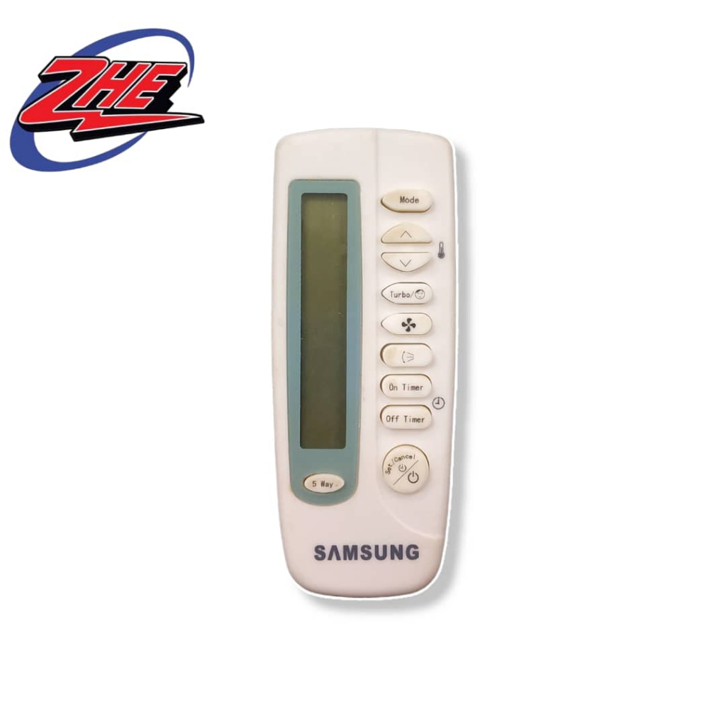SAMSUNG AIRCOND AIR CONDITIONER REMOTE CONTROL / KAWALAN JAUH AIRCOND ...