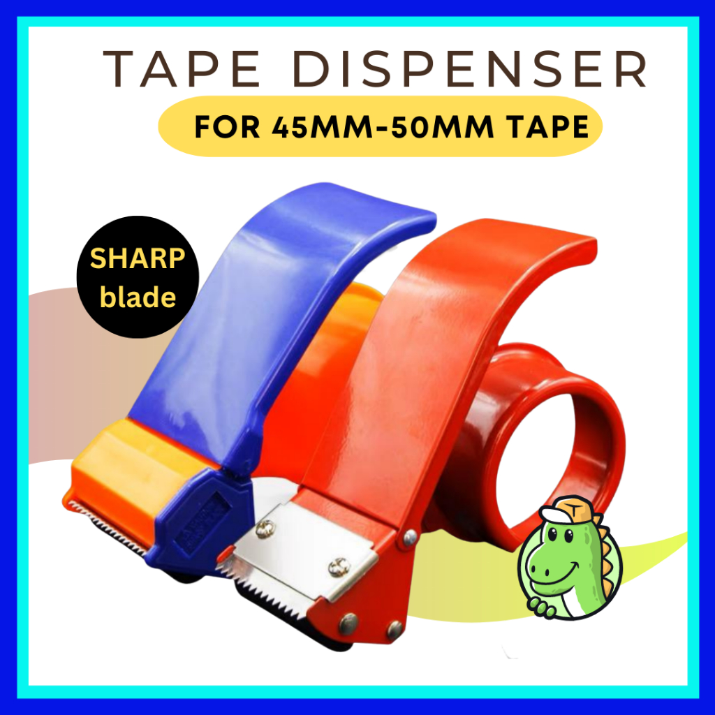 48MM Tape Cutter Dispenser Heavy Duty High Quality Metal OPP Hand Box ...