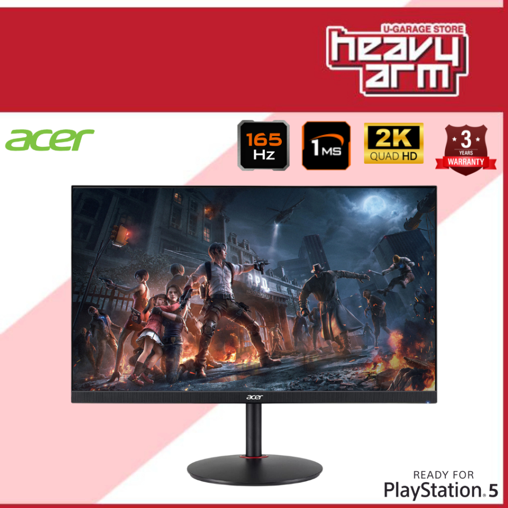 Acer Nitro Console Gaming Monitor 27" QHD 165Hz HDR | Acer Nitro XV272U ...