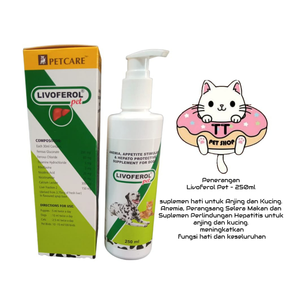 PETCARE LIVOFEROL 250ML | Shopee Malaysia