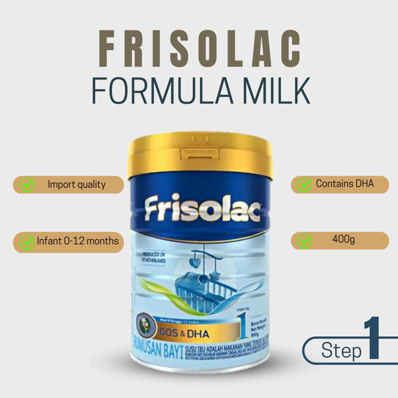 IMPORT QUALITY FRISOLAC FORMULA MILK STEP 1 | Shopee Malaysia
