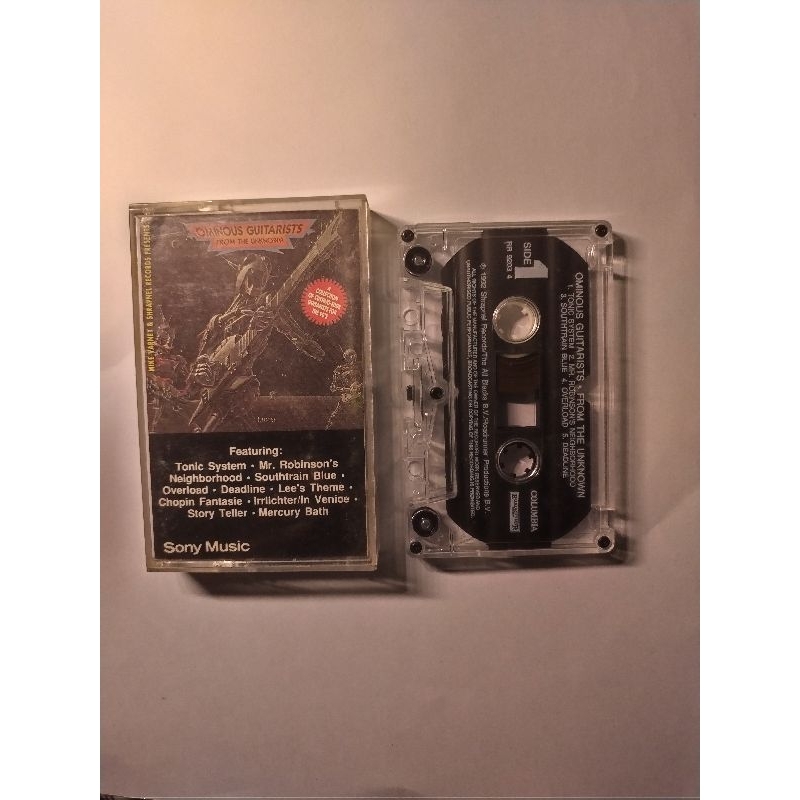 Kaset OMINOUS GUITARISTS FROM THE UNKNOWN Cassette Tape | Shopee Malaysia