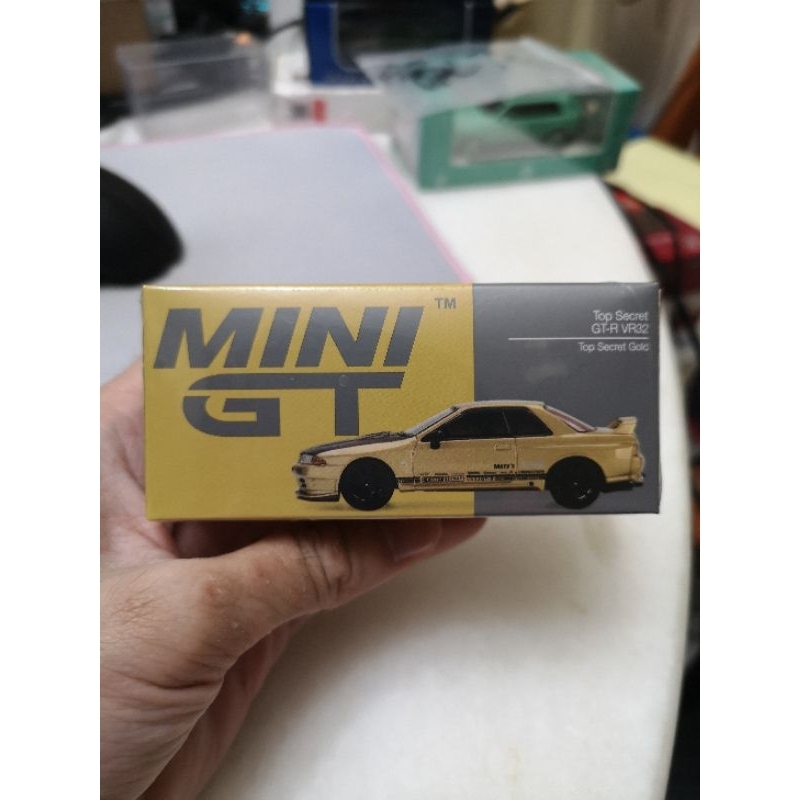 Mini GT Top Secret Nissan Skyline GT-R VR32 Top Secret Gold #431 | Shopee Malaysia
