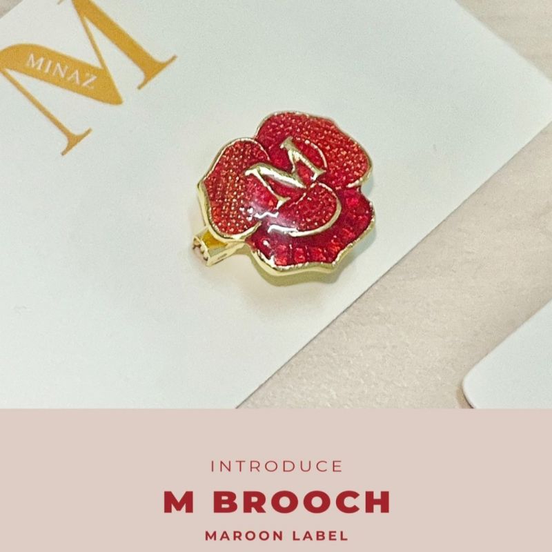 MINAZ HIJAB BROOCH | BROOCH ORIGINAL OFFICIAL FROM HQ | Shopee Malaysia