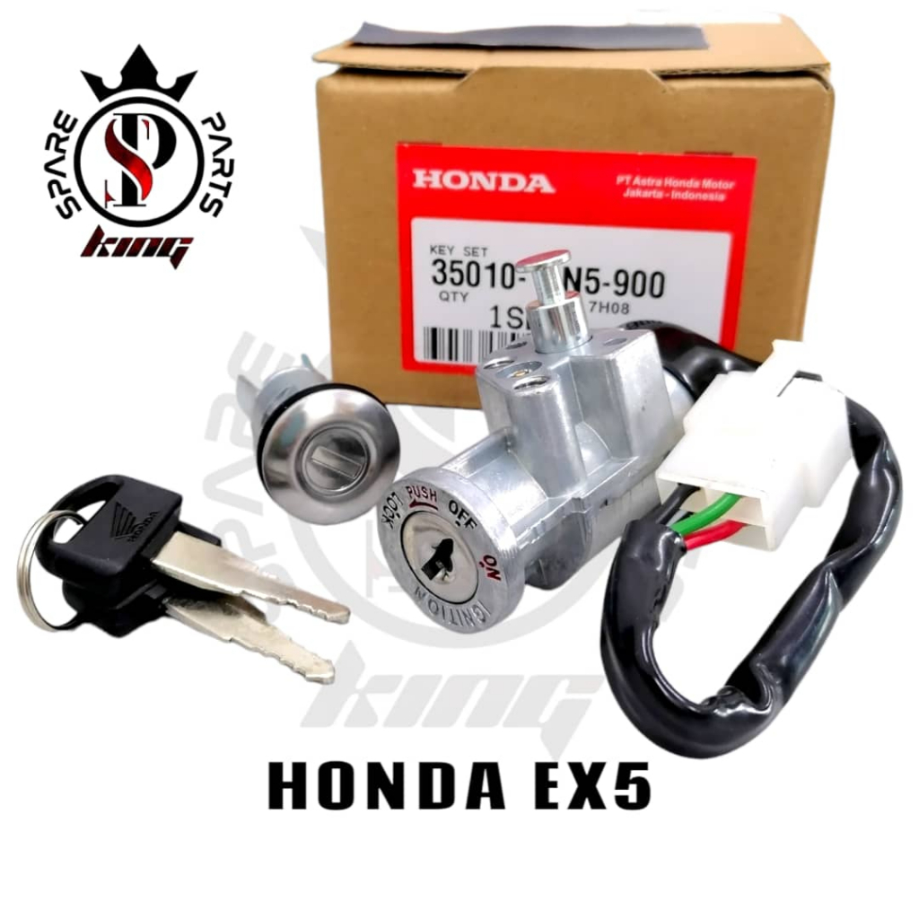 ORI INDONESIA HONDA EX5 HI POWER MAIN SWITCH SET MAIN SUIS KUNCI SET ...