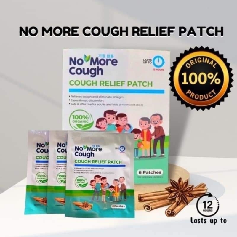 Cough Patch No More Cough Relief Patch | Shopee Malaysia