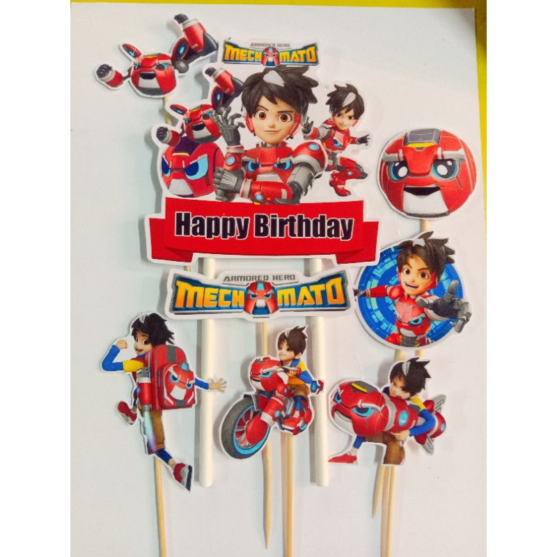 Mechamato Topper cake | Shopee Malaysia
