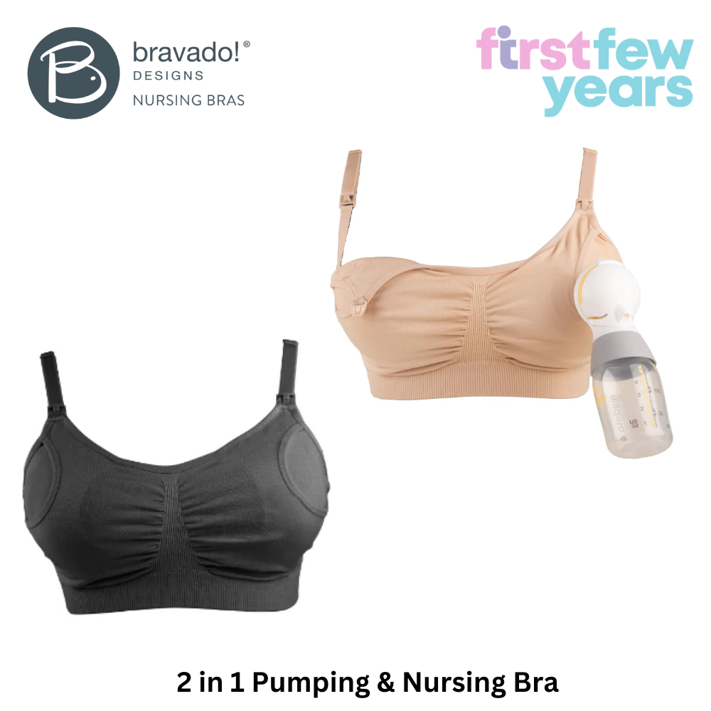 BRAVADO DESIGNS 2 IN 1 PUMPING AND NURSING BRA | Shopee Malaysia