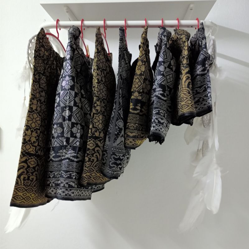 Sampin Budak Murah Corak Random Kain Songket Sampin Raya Siap Jahit ...