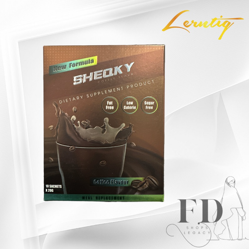 1 SACHET SHEQKY COFFEE FLAVA BY LERNTIQ | Shopee Malaysia