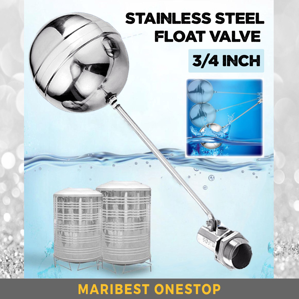 3/4INCH STAINLESS STEEL FLOAT VALVE STAINLESS STEEL BALL Water Tank ...