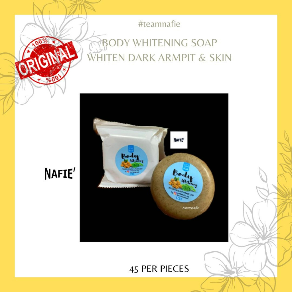 sabun body whitening teamnafie sabun cerahkan ketiak paha badan ...